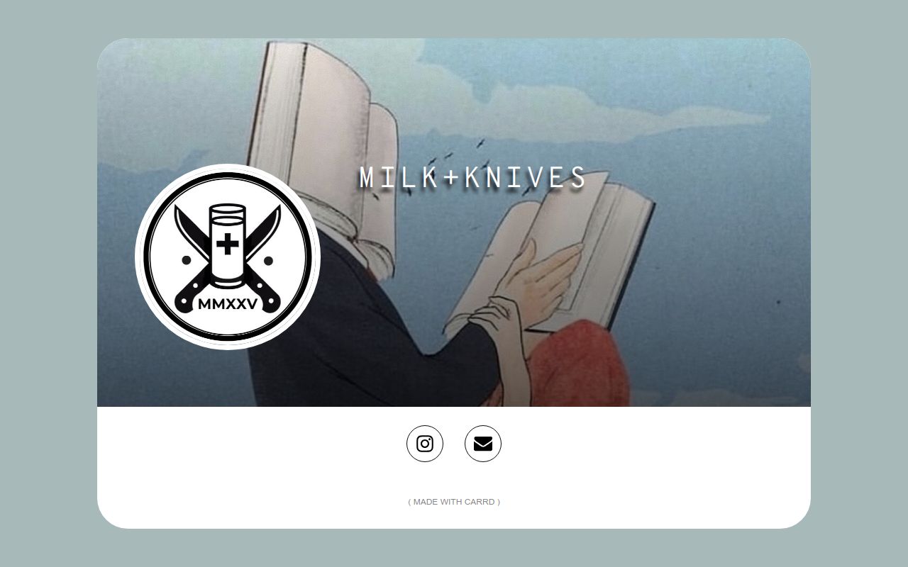 M I L K + K N I V E S